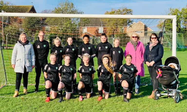 Celebrating Martham Under 16's Girls Football Club with Hollyman Care ...